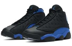 JORDAN Air Retro High Top Sneakers - Black/white/hyper Royal
