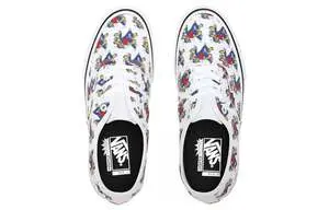 VANS Skate Authentic Pro "wolf" Print Sneakers - White/blue