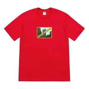 Supreme Ss19 Greetings Tee Short Sleeve - Red
