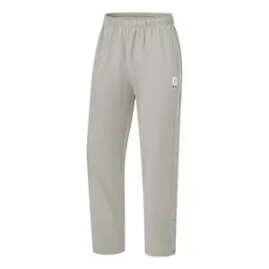 LI-NING Badfive Logo Sweatpants 'grey - Grey/white