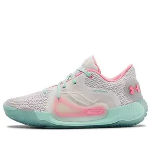 Under Armour Anatomix Spawn 2 Sneakers - White/pink/green