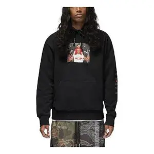 JORDAN X Undefeated Hoodie - Black