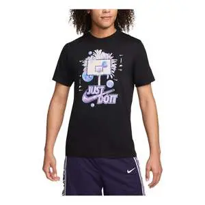 Nike Basketball Graphic T-shirt Asia Sizing - Black