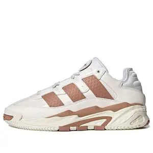 Adidas Originals Niteball Athletic Sneakers - White/brown