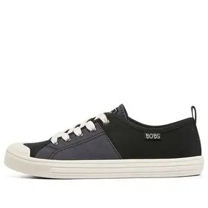 Sketchers Bobs Low Top Lace-up Sneakers - Gray/black