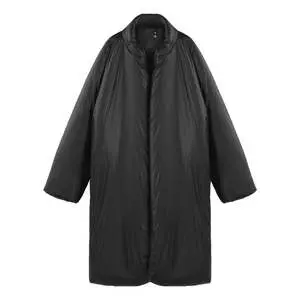 Yeezy Long Round Jacket - Black