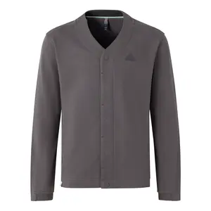 Adidas Business Casual Knit Cardigan - Brown