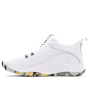 Under Armour 3z5 Curry Mid Top Sneakers - White