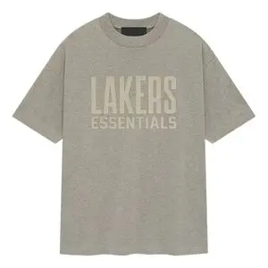Fear Of God X Nba Lakers T-shirt - Warm Heather