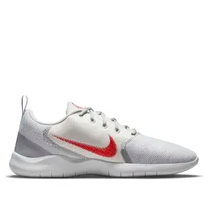 Nike Flex Experience Run 10 Low Top Sneakers - White/grey/red
