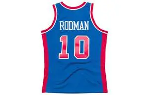 Mitchell & Ness Nba Detroit Pistons Dennis Rodman 10 Jersey - Default Colorway
