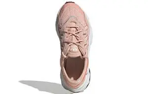 Adidas Ozweego Lace Up Sneakers - Pink/red/light Cream