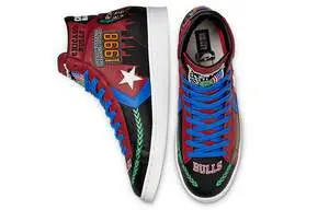CONVERSE Chinatown Market X Pro Leather High 'bulls Championship Jacket