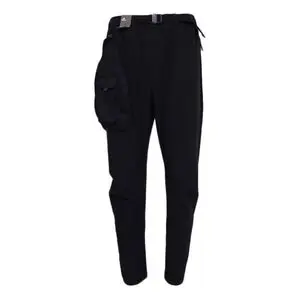 Adidas Th Pnt Wv Flc Leisure Sports Training Wear Woven Trousers - Black
