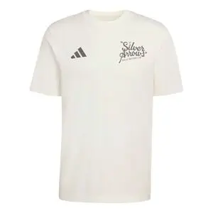 Adidas Mercedes-amg F1 Team Silver Arrows T-shirt 02 'off White Granite - Off White/granite