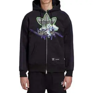 Adidas Originals Graphic Zip-up Hoodie