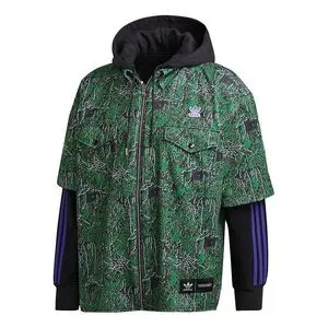 Adidas Originals Graphic Zip-up Hoodie - Default Color
