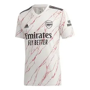 Adidas Arsenal Away Fan Edition Short Sleeve Jersey - White