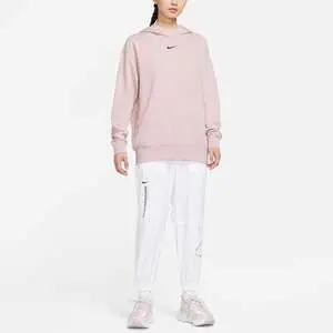 Nike Sw Collection Essentials Athleisure Hoodie - Pinkred