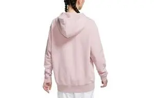 Nike Sw Collection Essentials Athleisure Hoodie - Pinkred