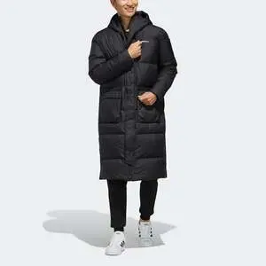 Adidas Neo High Collar Long Down Jacket