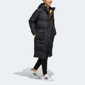 Adidas Neo High Collar Long Down Jacket