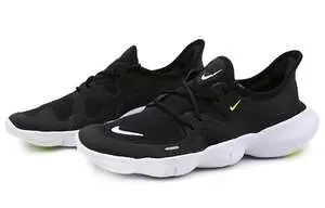 Nike Free Rn 5.0 Athletic Sneakers - Black/white