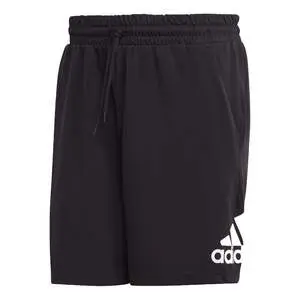 Adidas Essentials Logo Shorts - Black/white
