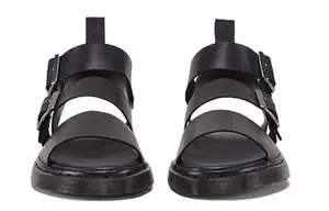 Dr. Martens Gryphon Brando Leather Gladiator Sandals - Black
