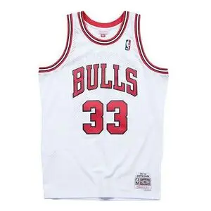 Mitchell & Ness Mitchell & Ness NBA Chicago Bulls 1997-98 Scottie Pippen #33 Swingman Jersey White