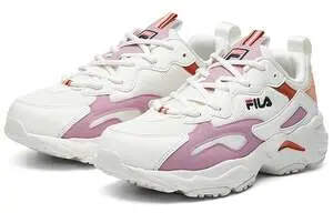 FILA Tracer Casual Sneakers - White/purple