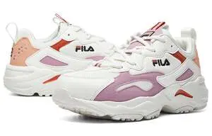 FILA Tracer Casual Sneakers - White/purple