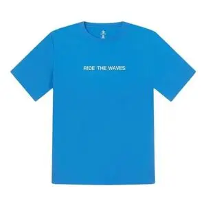 CONVERSE Summer Verbiage T-shirt Asia Sizing - Blue