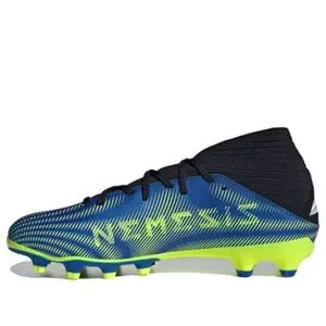 Adidas Nemeziz .3 Mg Football Boots - Black/blue/green