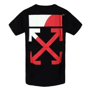 Off-White Back Arrow Printing Short Sleeve T-shirt