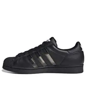 Adidas Superstar "black Transparent" Sneakers - Black/silver