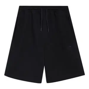 LI-NING Embroidered Logo Shorts - Black
