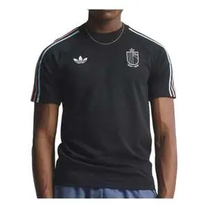 Adidas Belgium 2026 T-shirt Asia Sizing - Black