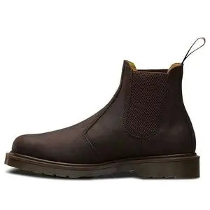 Dr. Martens 2976 Crazy Horse Leather Chelsea Boots - Brown