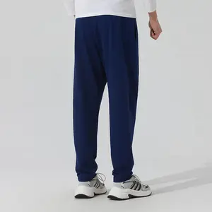 Adidas Essentials Small Logo Single Pants Asia Sizing 'blue - Blue/white