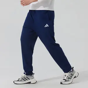 Adidas Essentials Small Logo Single Pants Asia Sizing 'blue - Blue/white