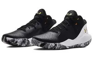 Under Armour Jet '21 High Top Sneakers - Black/white