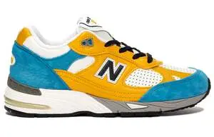NEW BALANCE X Sneakersnstuff 991 Made In England - Blue/yellow