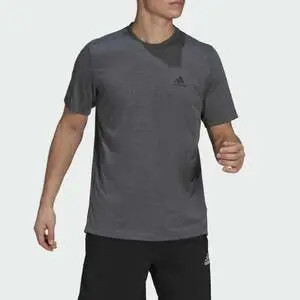Adidas Aeroready Designed To Move Feelready Sport Tee 'dark - Grey
