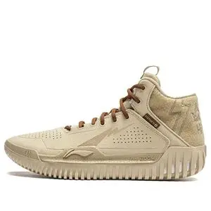 LI-NING X Aape Badfive 3 "wheat" High Top Sneakers - Tan