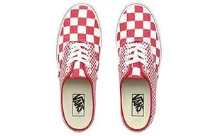 VANS Authentic "mix Checker" Sneakers - Red