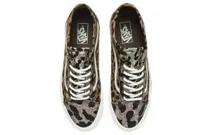 VANS Old Skool Low Top Print Sneakers - Leopard
