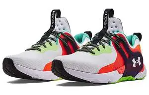 Under Armour Hovr Apex 3 Training Sneakers - White/orange