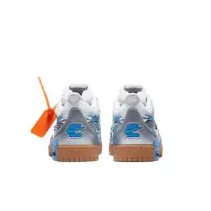 Nike X Off-white Air Rubber Dunk "university Blue - Silverblue
