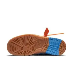 Nike X Off-white Air Rubber Dunk "university Blue - Silverblue
